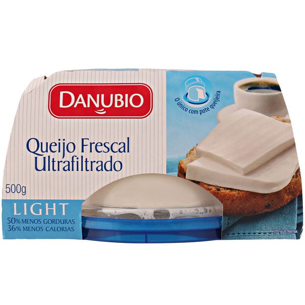 Queijo Minas Frescal Light Danúbio 500g - coopsp Queijo Minas Frescal Light Danúbio 500g - coopsp